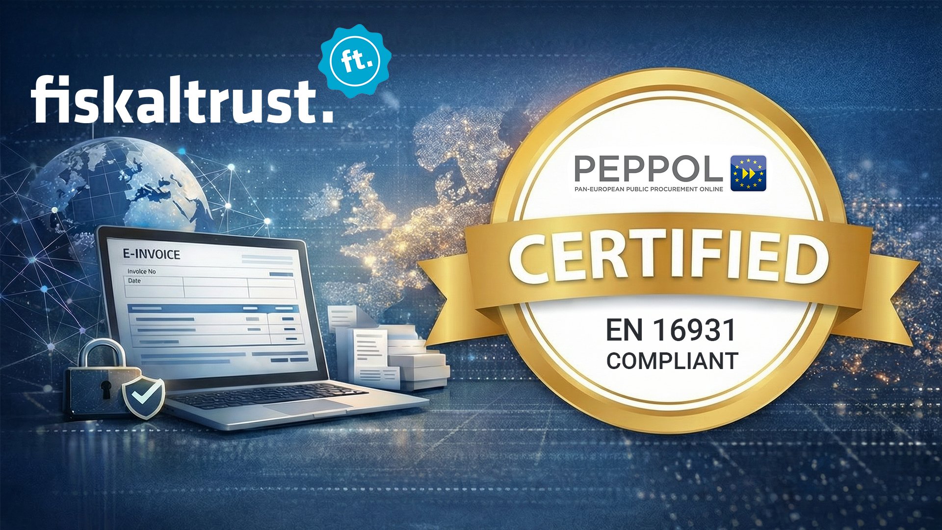 PEPPOL Certification for Electronic Invoicing in Europe - fiskaltrust